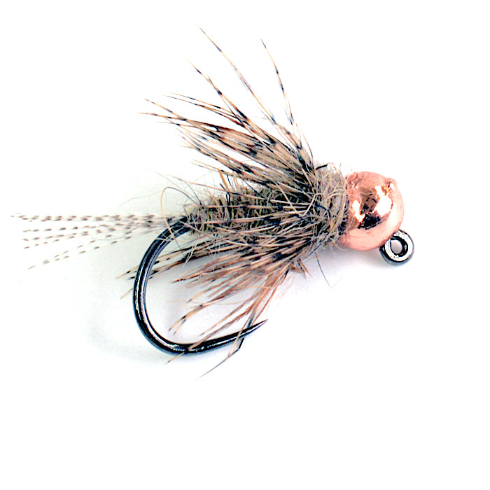 Tungsten March Brown Jig– Deschutes Angler Fly Shop