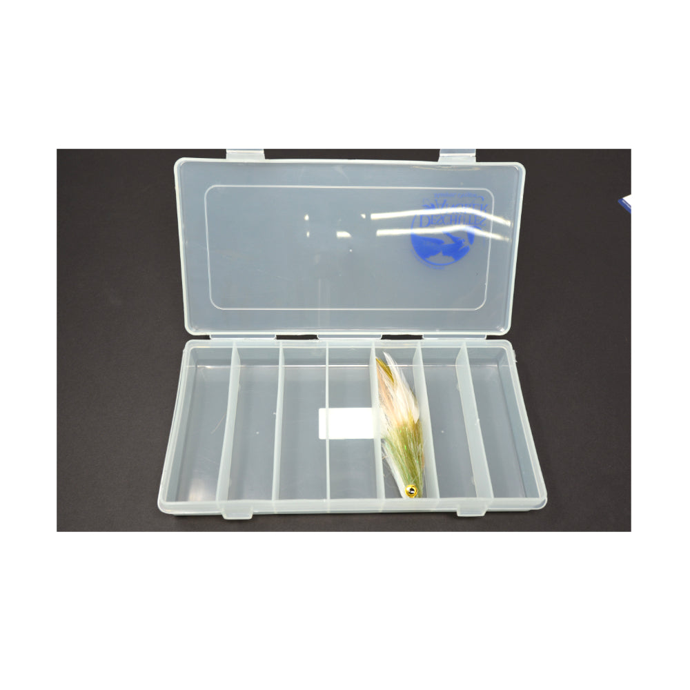 Deschutes Angler Logo Fly Box - 7 Compartment Clear - 1485– Deschutes ...