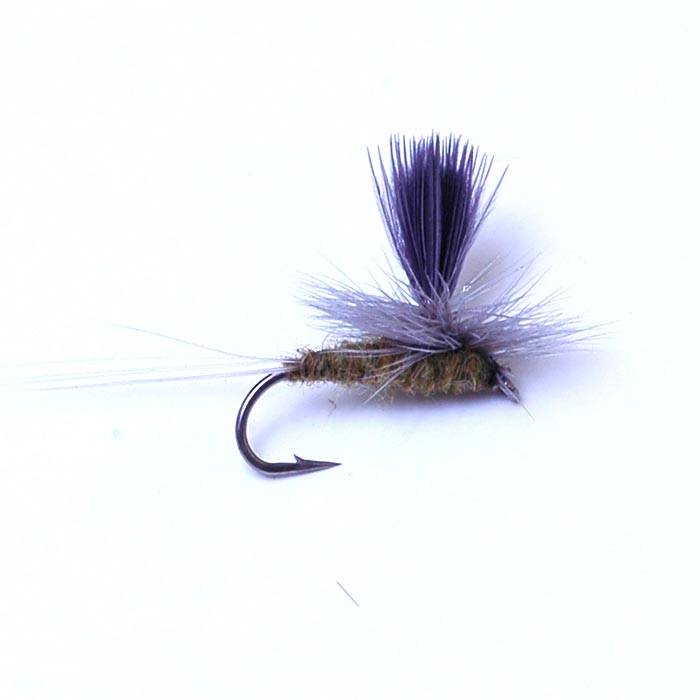 Baetis Parachute BWO Turkey Wing– Deschutes Angler Fly Shop
